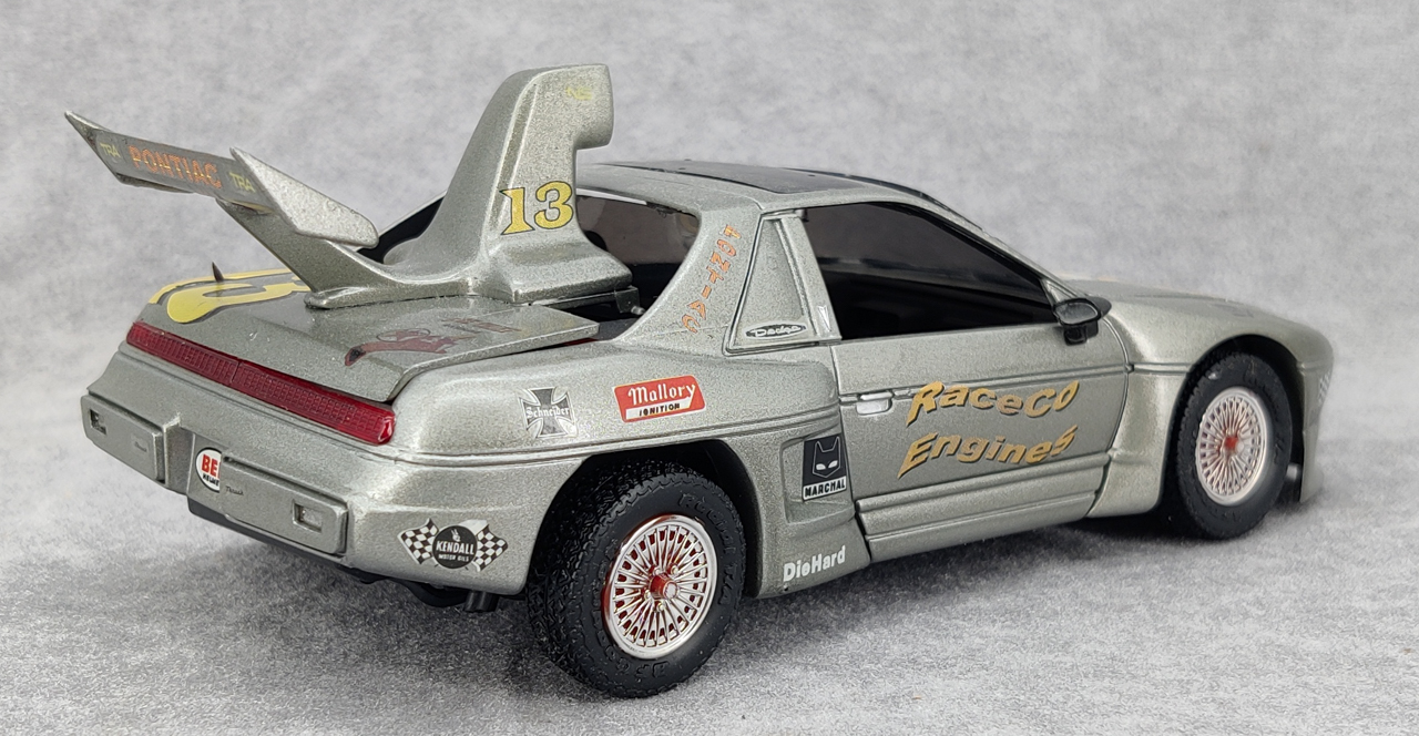 MPC Pontiac Fiero Custom Built Kit - Spotlight Hobbies