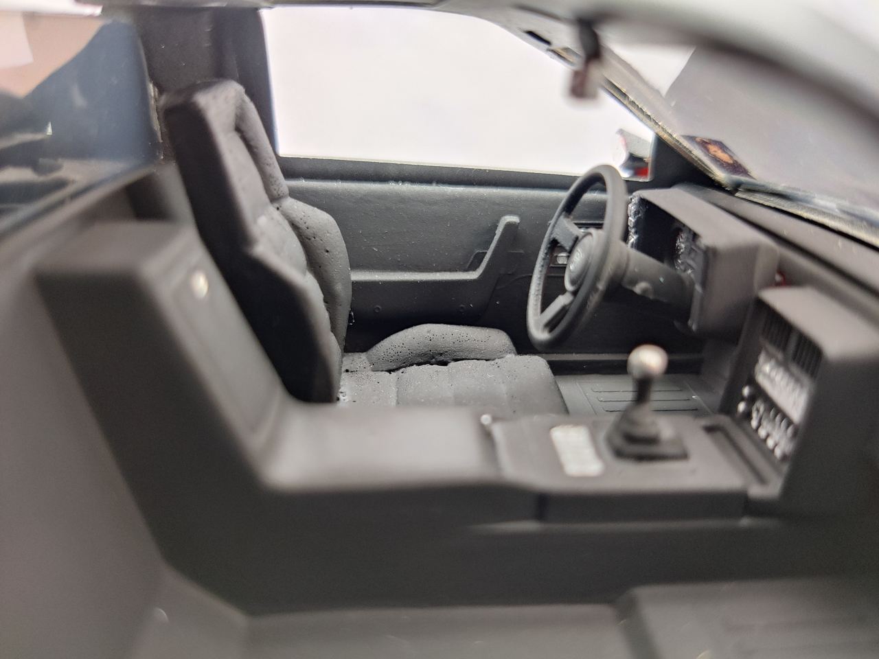 MPC Pontiac Fiero Custom Built Kit - Spotlight Hobbies