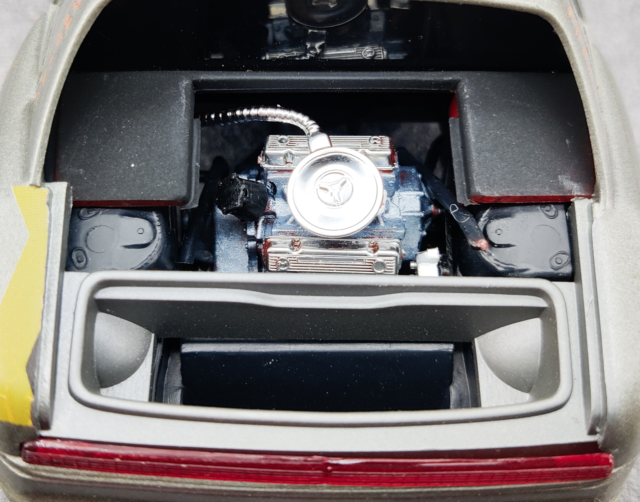 MPC Pontiac Fiero Custom Built Kit - Spotlight Hobbies