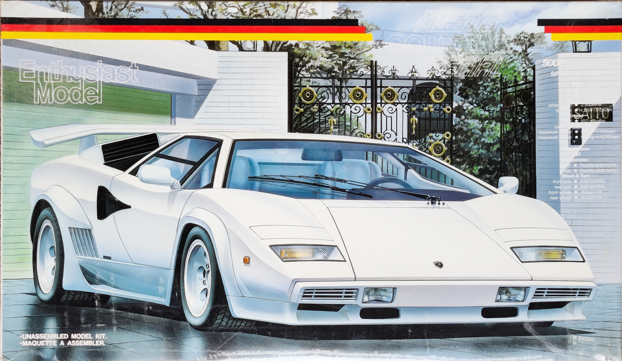 Fujimi “Koenig” Lamborghini Countach Special 5000 Quattrovalvole ...