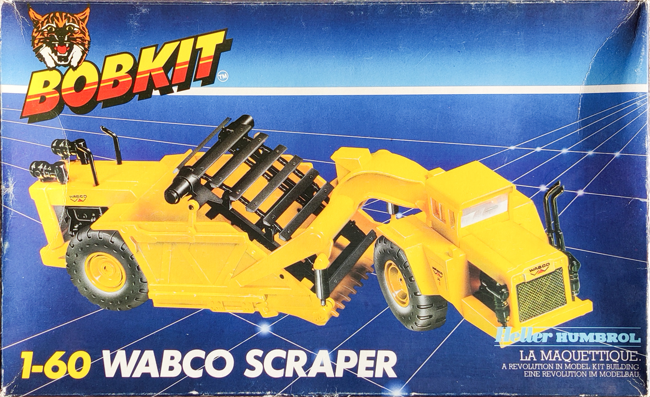 Heller Humbrol (Lindberg) "Bobkit" Wabco Scraper - 1/60 Scale ...