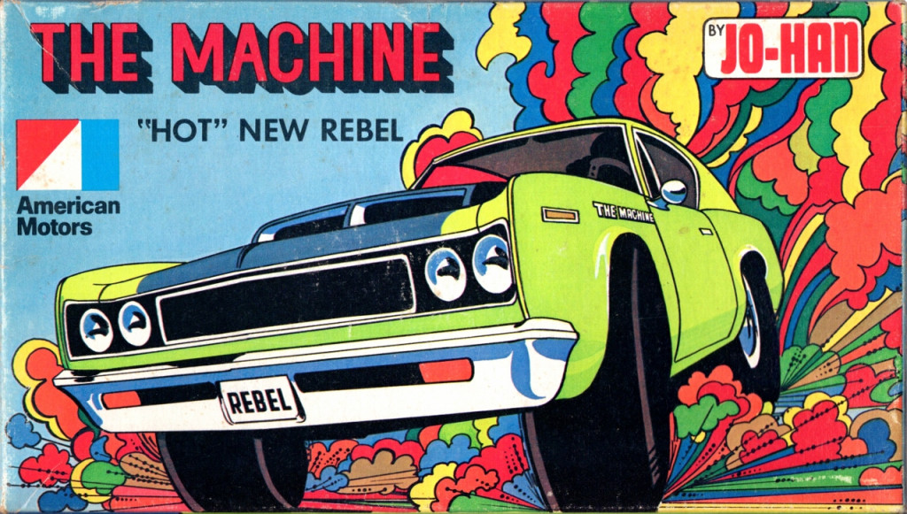 Jo-Han 1970 AMC Rebel "The Machine" - Stock, Super Stock Drag or Funny ...