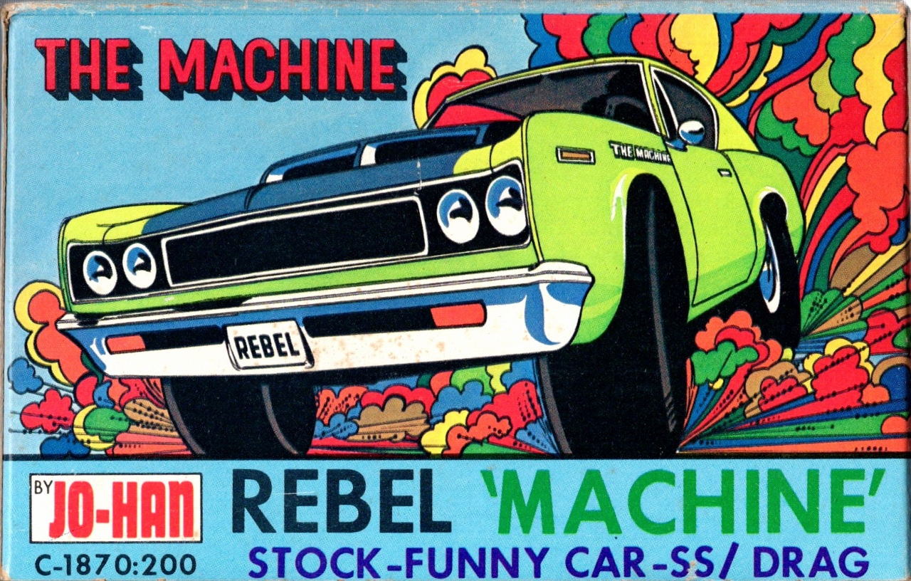Jo-Han 1970 AMC Rebel "The Machine" - Stock, Super Stock Drag or Funny ...