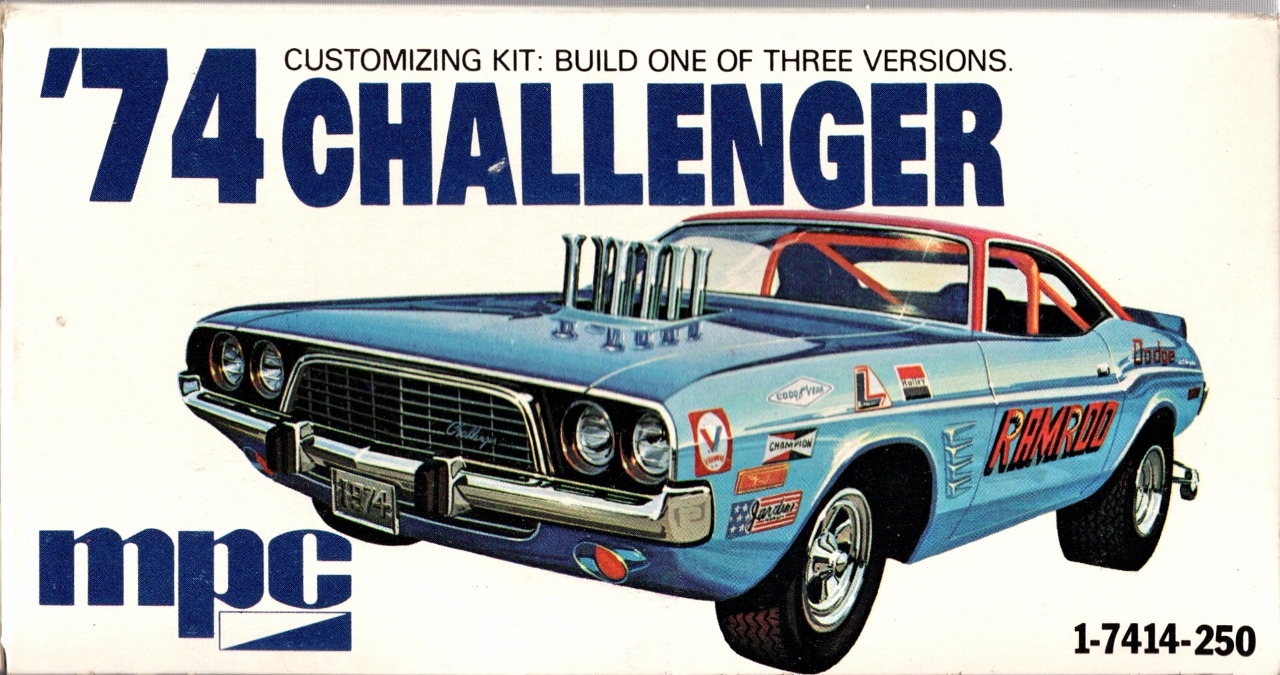MPC 1974 Dodge Challenger R/T Hemi Hardtop - Stock, Custom or Gasser ...