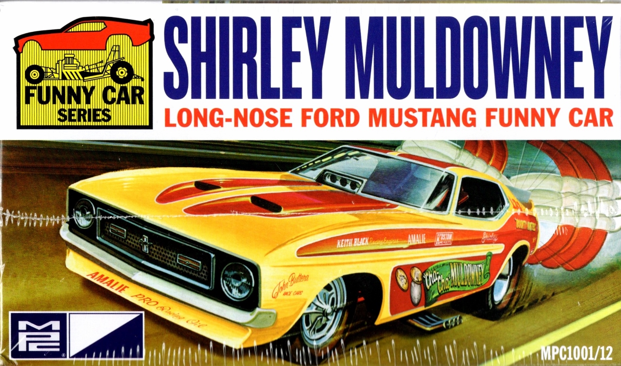 MPC "Shirley Muldowney" Ford Mustang Long-Nose Funny Car - Spotlight Hobbies