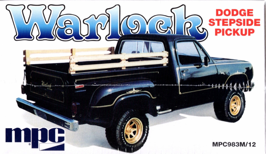MPC 1977 Dodge 4x4 Stepside Pickup Truck "Warlock" - Spotlight Hobbies