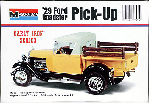 Monogram 1929 Ford "A" Roadster Pickup Truck Street Rod - Spotlight Hobbies