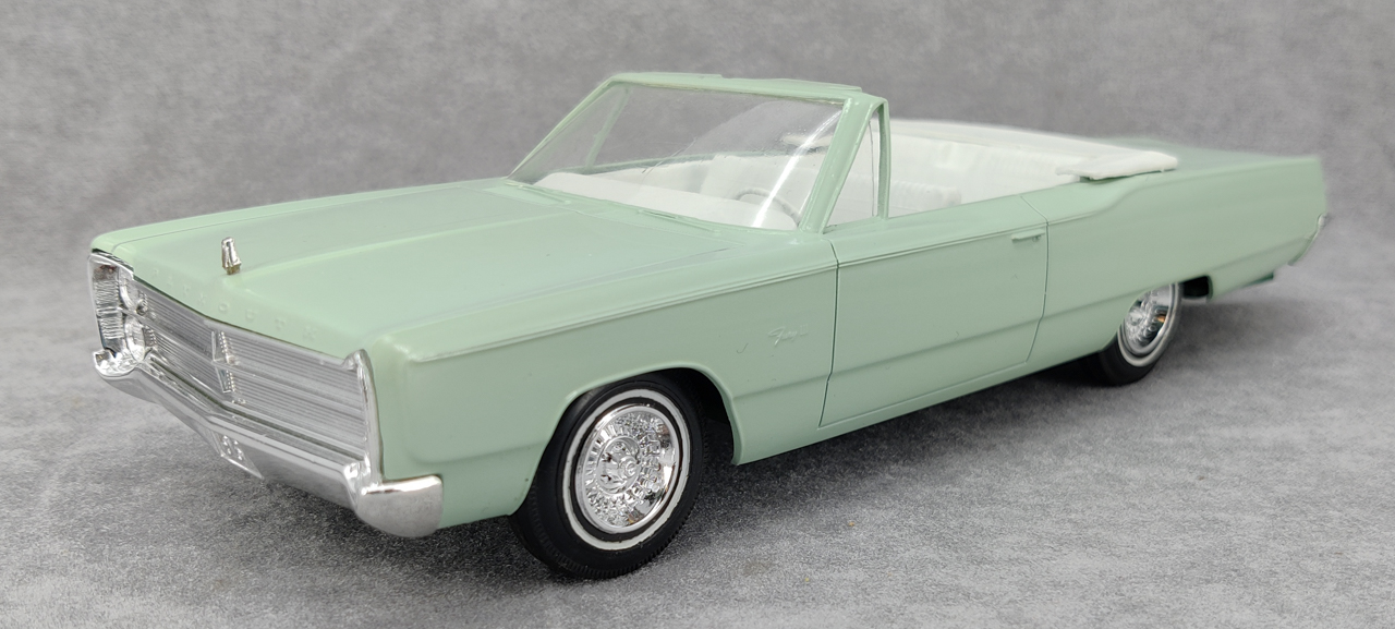 Jo-Han 1967 Plymouth Fury Convertible Promo - Spotlight Hobbies