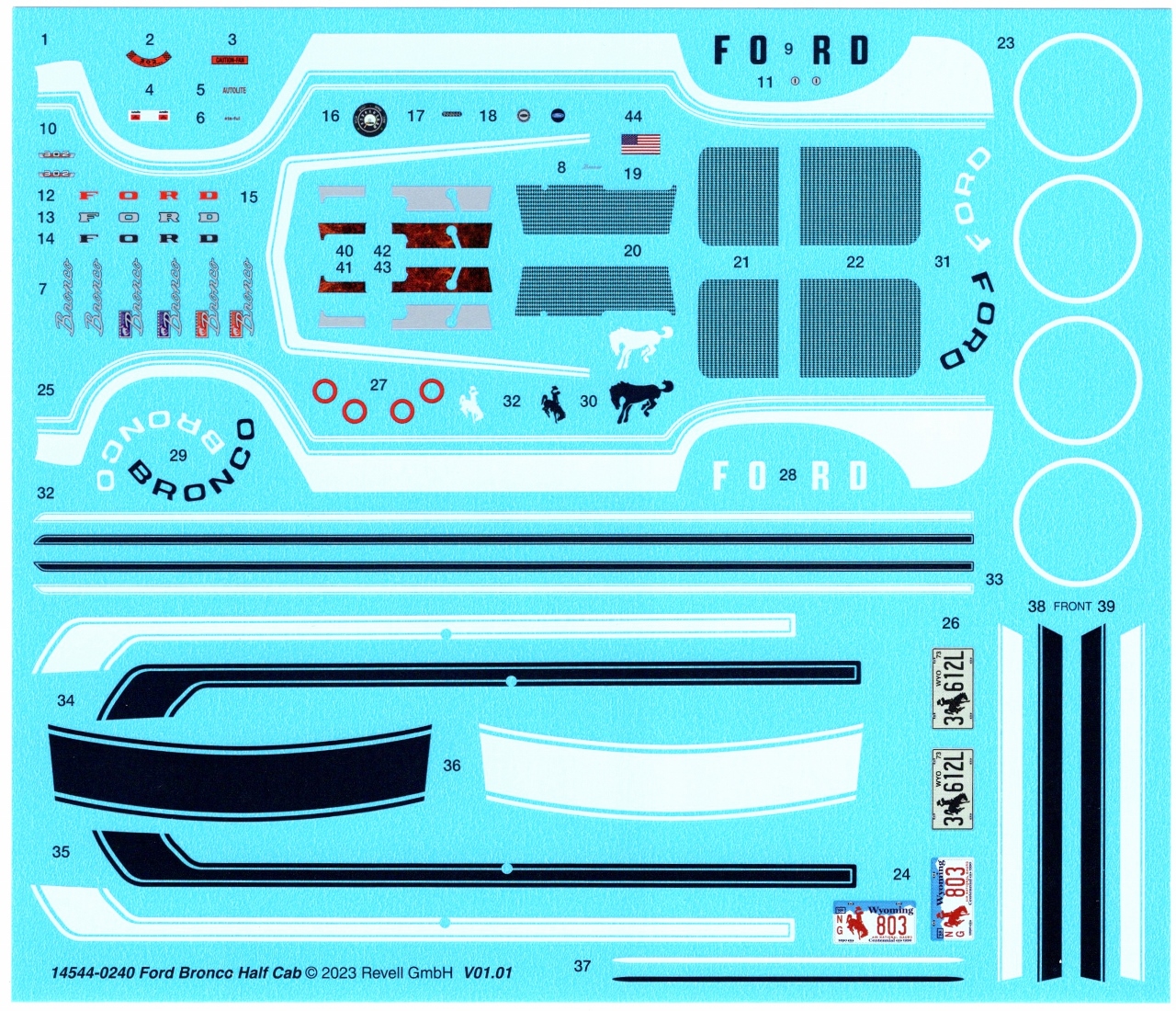 Revell 1970's Ford Bronco Half Cab - Spotlight Hobbies