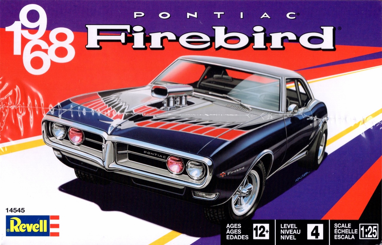 Revell 1968 Pontiac Firebird 400 Hardtop - 2 in 1 - Stock or Drag ...