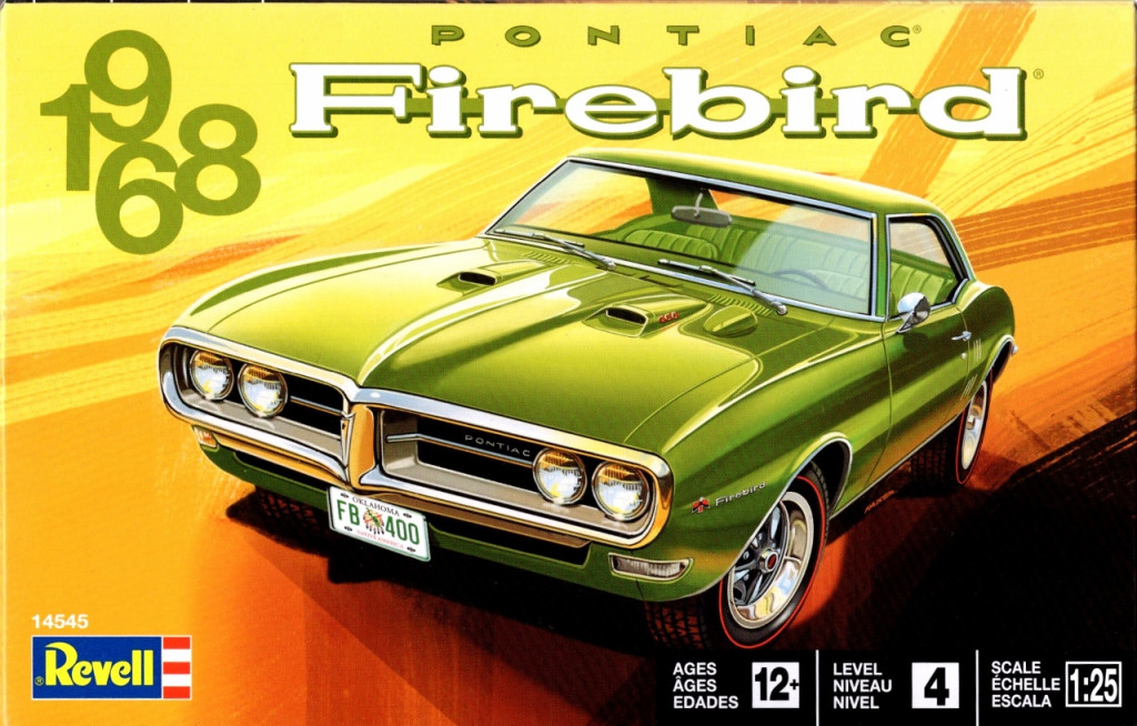 Revell 1968 Pontiac Firebird 400 Hardtop - 2 in 1 - Stock or Drag ...