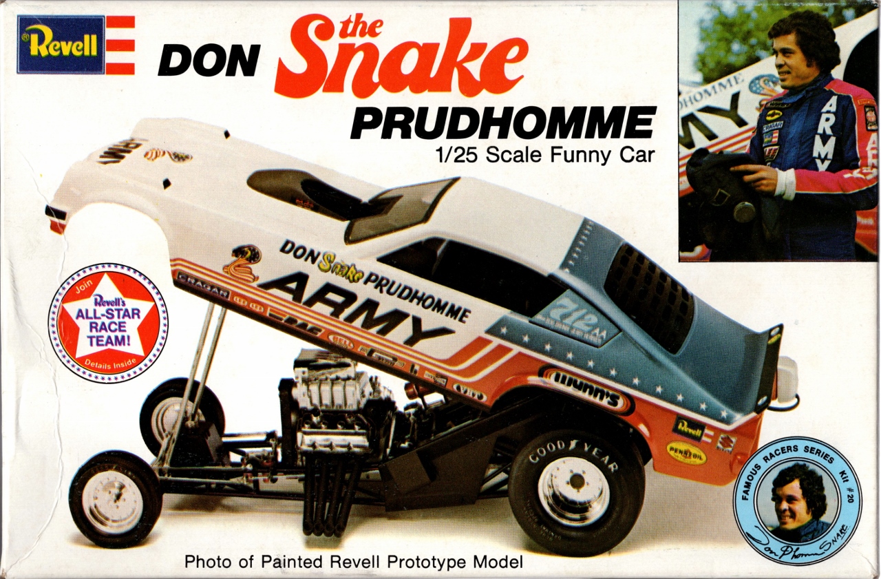 Revell Don "Snake" Prudhomme "Army" Chevy Vega Funny Car - Spotlight ...