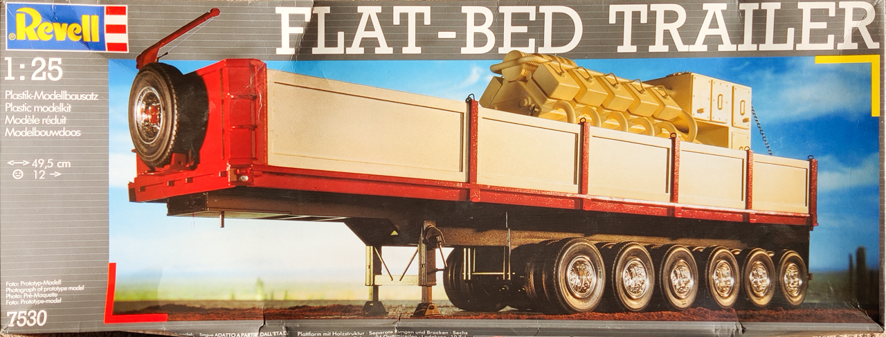 Revell Of Germany Flat-Bed Semi Trailer - Spotlight Hobbies