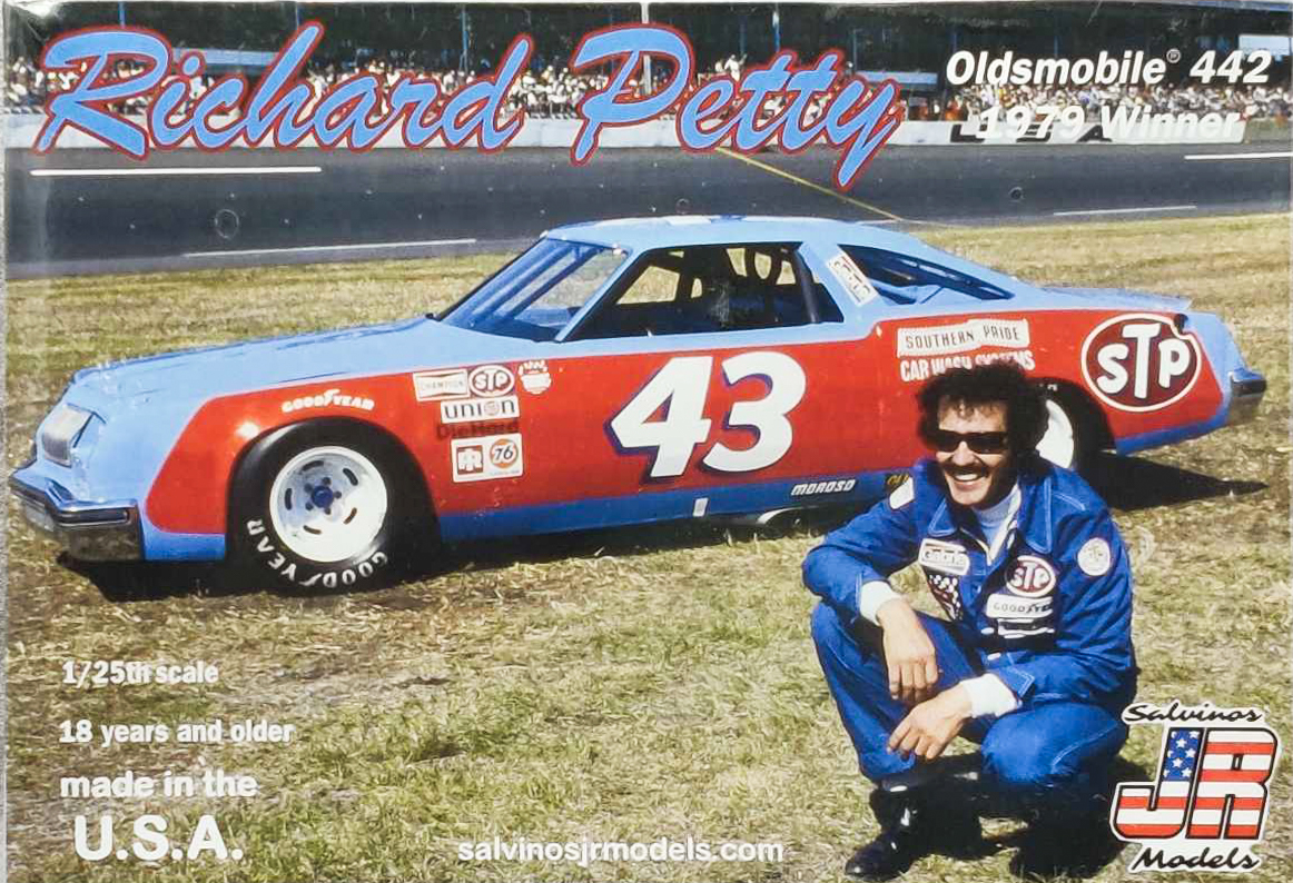 Salvinos Jr. Models Richard Petty "STP" #43 1977 Olds Cutlass Raced in ...