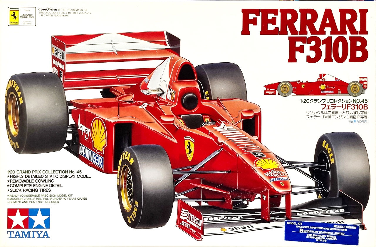 Tamiya Ferrari F310B Grand Prix - 1/20 Scale - Spotlight Hobbies