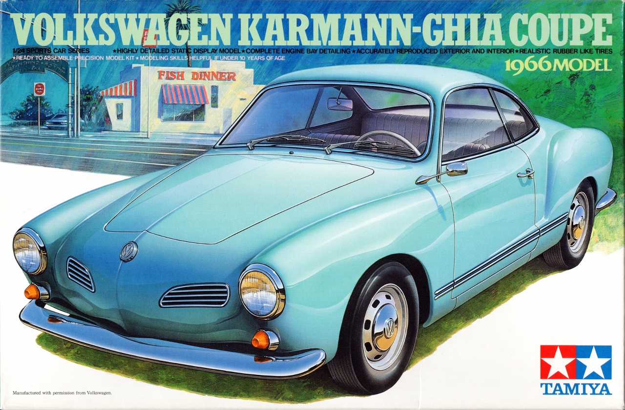 Tamiya 1966 VW Volkswagen Karmann Ghia Coupe - Spotlight Hobbies