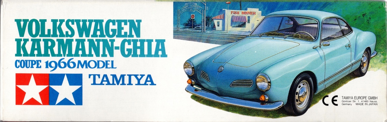 Tamiya 1966 VW Volkswagen Karmann Ghia Coupe - Spotlight Hobbies