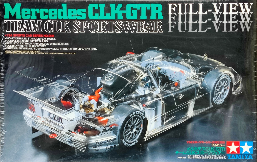 Tamiya Mercedes CLK-GTR Full-View - 1/24 Scale - Spotlight Hobbies