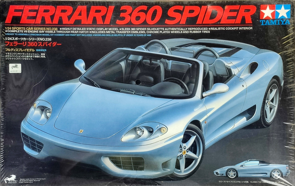 Tamiya Ferrari 360 Spider - Spotlight Hobbies
