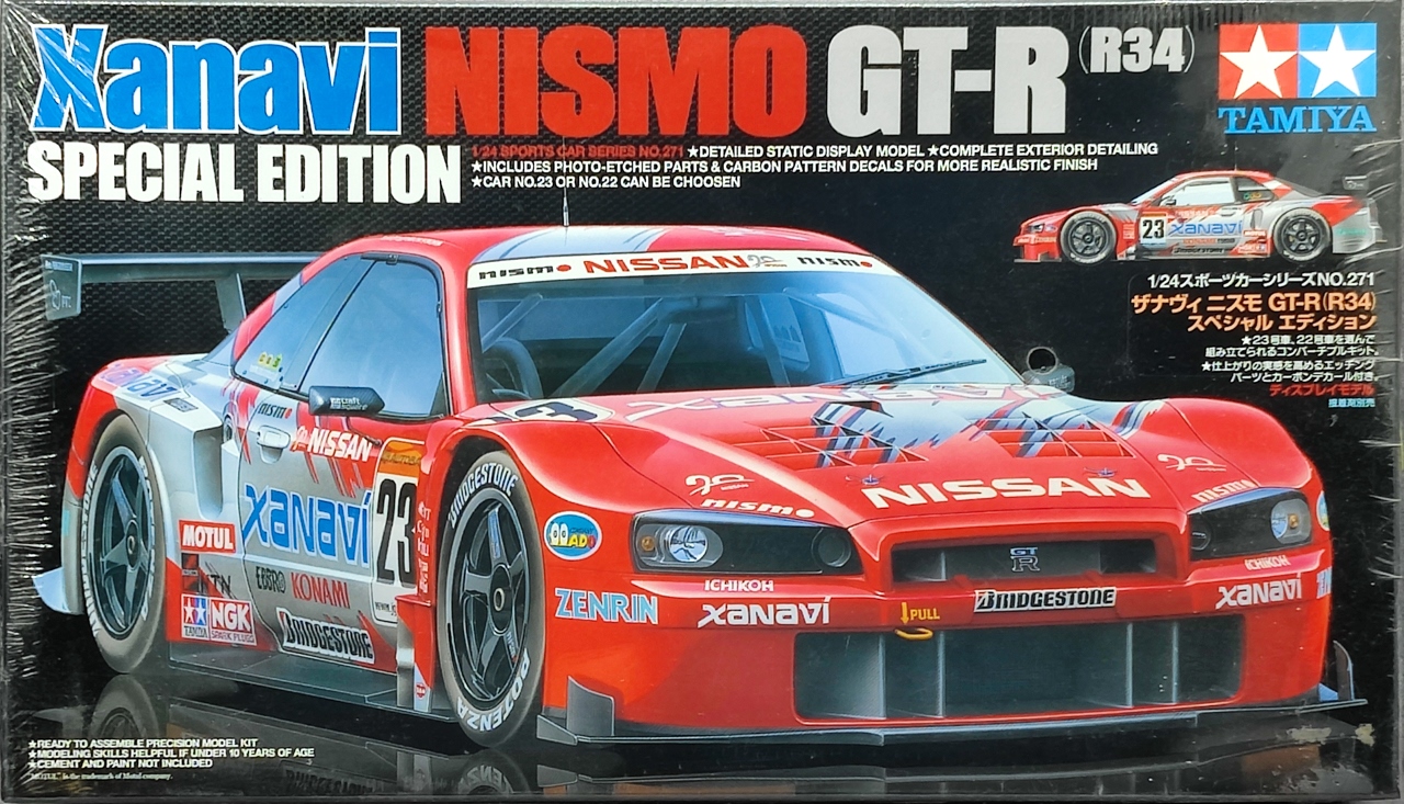 Tamiya "Xanavi" Nissan Nismo GT-R (R34) Racer - Spotlight Hobbies