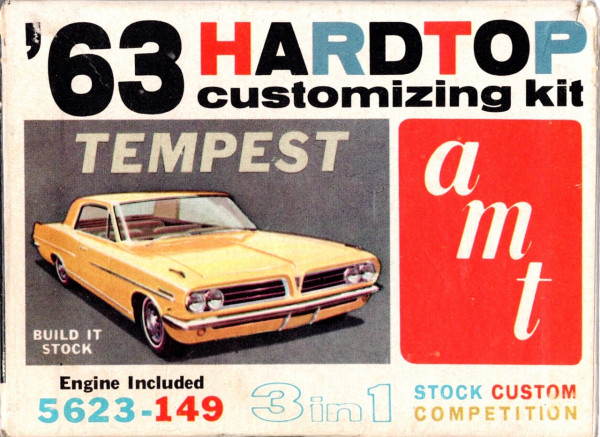 AMT 1963 Pontiac Tempest 2-Door Coupe - Stock, Custom or Competition ...