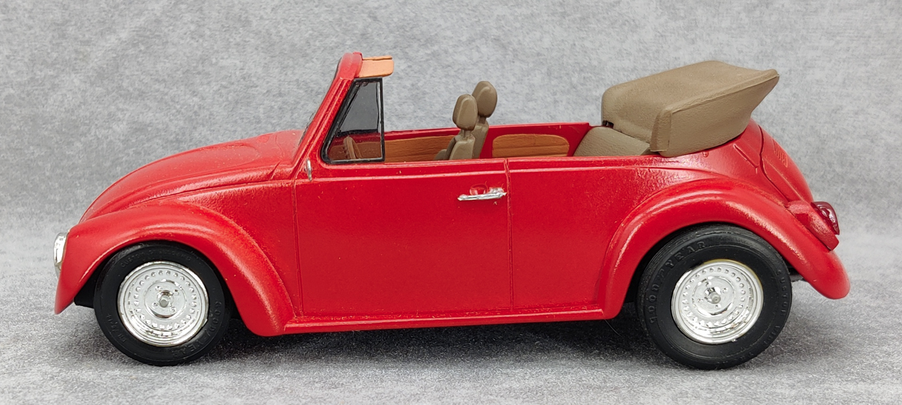 Revell 1968 Volkswagen Beetle Bug Convertible Custom Built Kit ...