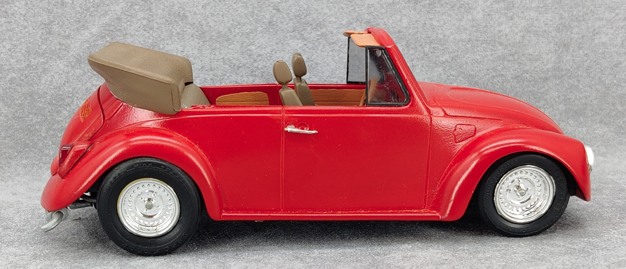 Revell 1968 Volkswagen Beetle Bug Convertible Custom Built Kit ...