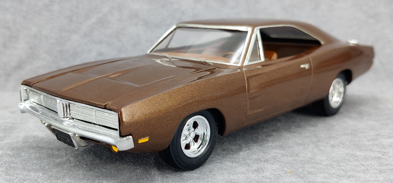 MPC 1969 Dodge Charger Built Kit - Spotlight Hobbies