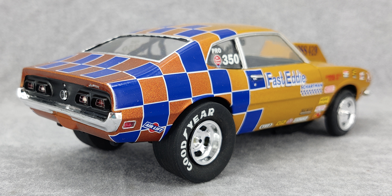 Jo-Han “Fast Eddie Schartman” Pro Stock Mercury Comet Built Kit ...