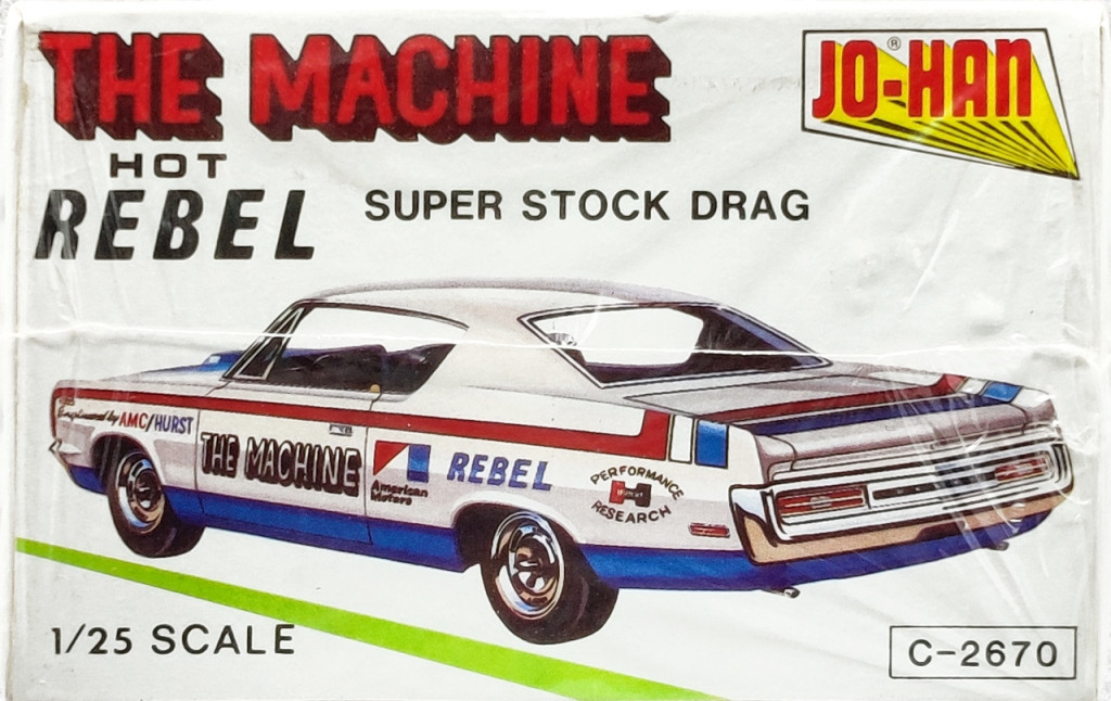 Jo-Han 1970 AMC Rebel "The Machine" - Stock or Super Stock Drag ...