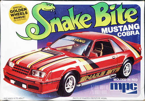 MPC 1981 Ford Mustang "Snake Bite" - Stock with Optional Custom Parts ...