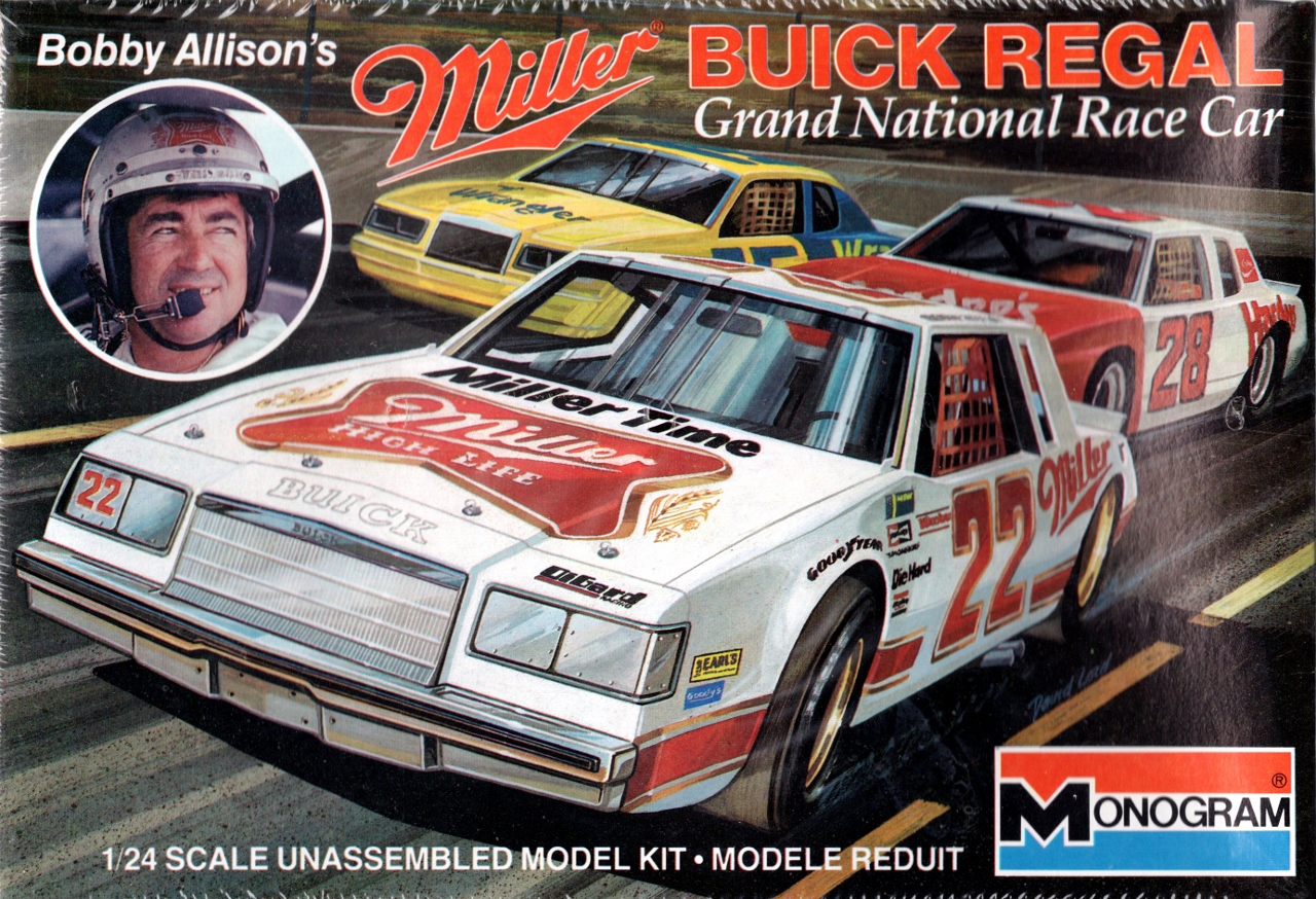 Monogram Bobby Allison #22 "Miller" 1984 Buick Regal - Spotlight Hobbies