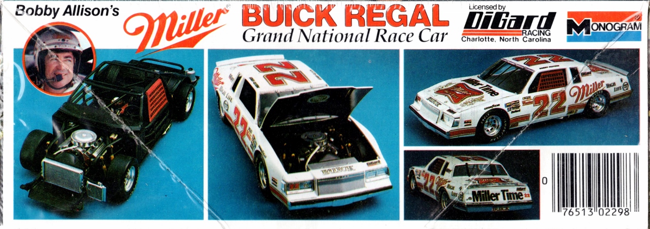 Monogram Bobby Allison #22 "Miller" 1984 Buick Regal - Spotlight Hobbies