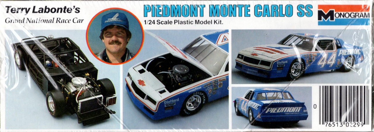 Monogram Terry Labonte #44 "Piedmont" 1984 Chevy Monte Carlo SS ...