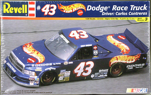 Revell (Monogram) Carlos Contreras #43 "Hot Wheels" 2001 Dodge Truck ...