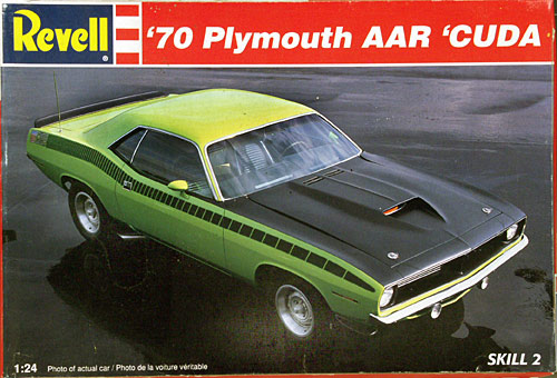 Revell (Monogram) 1970 Plymouth AAR Cuda - Spotlight Hobbies
