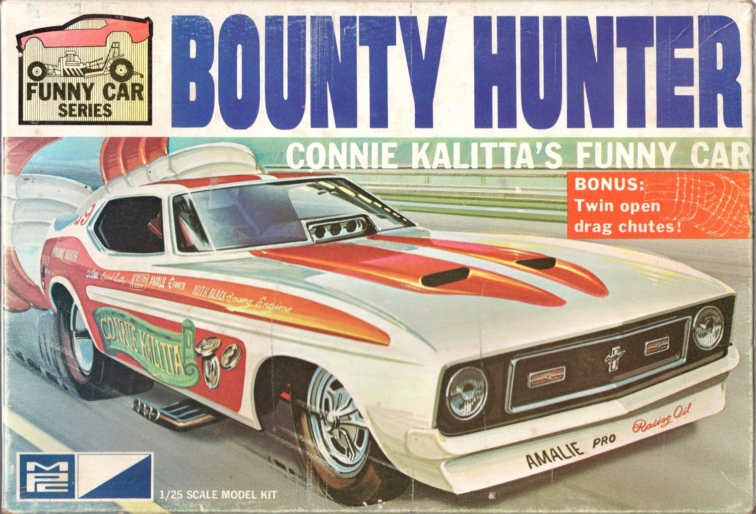 MPC Connie Kalitta "Bounty Hunter" 1972 Ford Mustang Funny Car ...