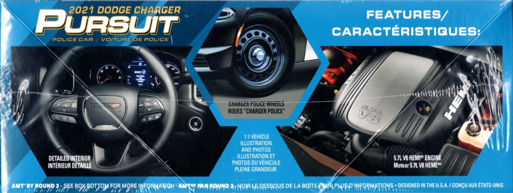 AMT 2021 Dodge Charger Police Pursuit - Spotlight Hobbies