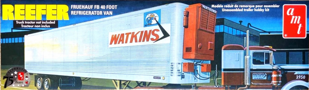 AMT "Watkins" Fruehauf FB 40' Semi-Trailer Refrigerator Van - Spotlight ...