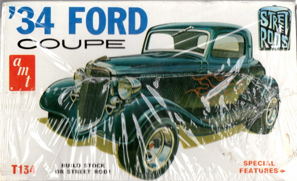AMT 1934 Ford 3-Window Coupe - Stock or Street Rod - Spotlight Hobbies