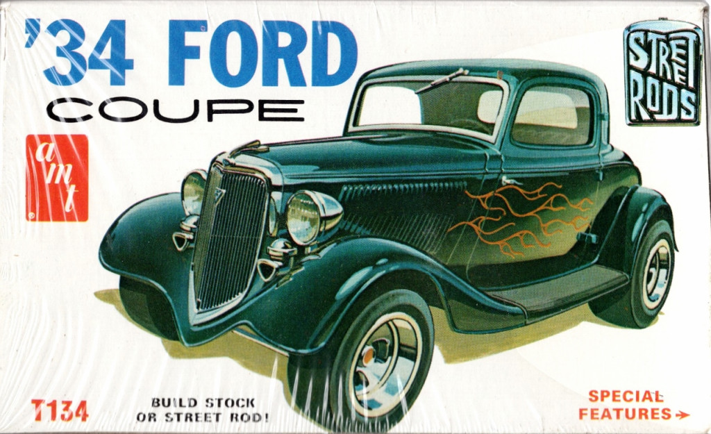 AMT 1934 Ford 3-Window Coupe - Stock or Street Rod - Spotlight Hobbies
