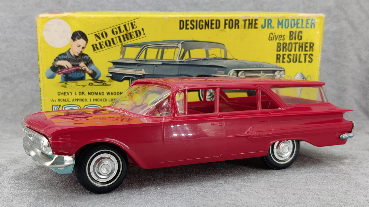 AMT 1960 Chevy Nomad Station Wagon Built Kit - Spotlight Hobbies