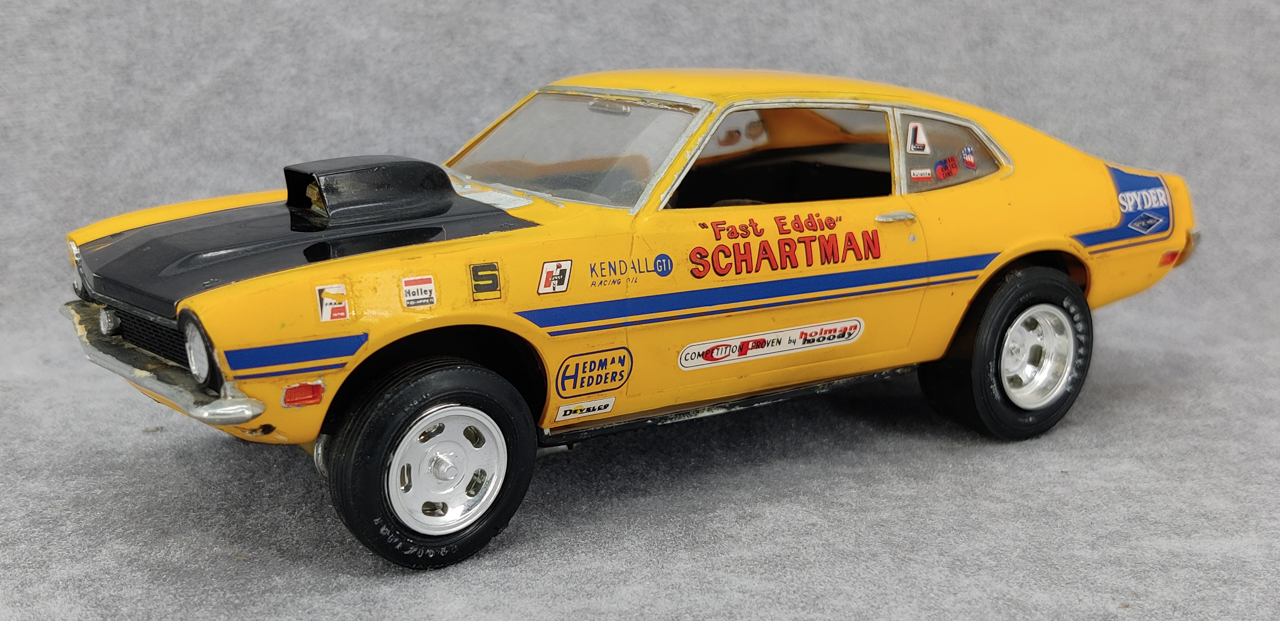 Jo-Han 1970 Ford Maverick Pro Stock Built Kit - Spotlight Hobbies