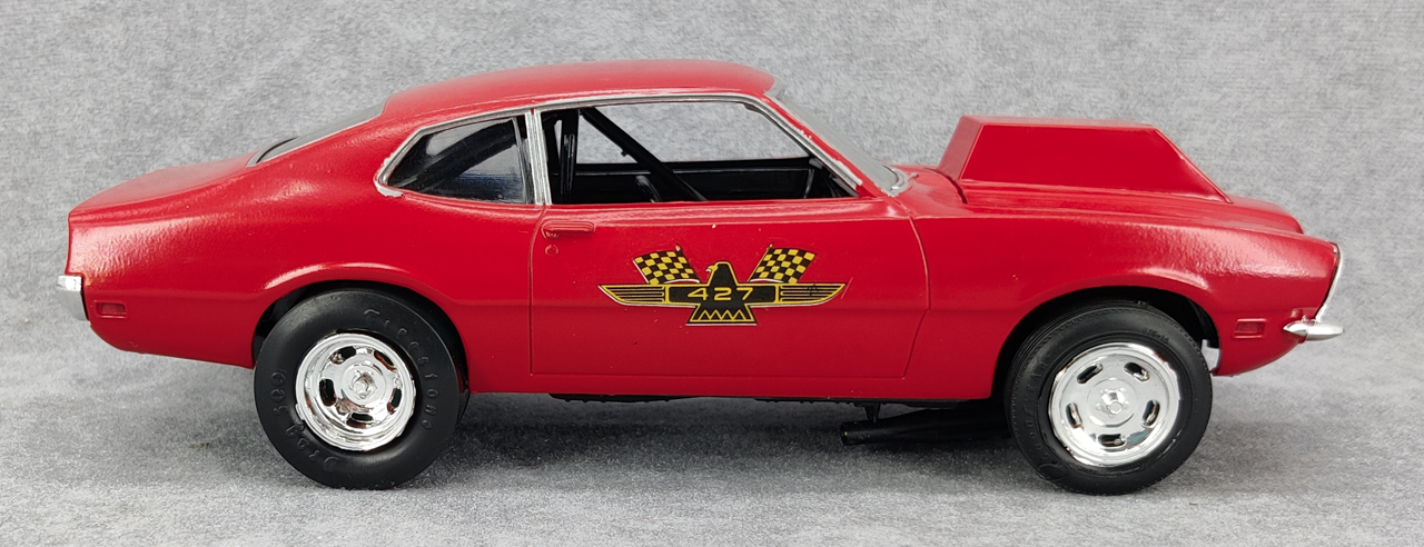 Jo-Han 1971 Mercury Comet Pro Stock Built Kit - Spotlight Hobbies
