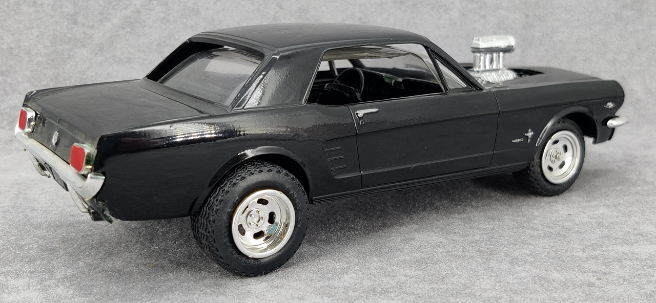 AMT 1966 Ford Mustang Coupe Custom Built Kit - Spotlight Hobbies