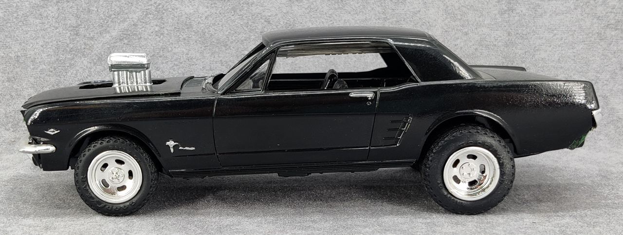 AMT 1966 Ford Mustang Coupe Custom Built Kit - Spotlight Hobbies