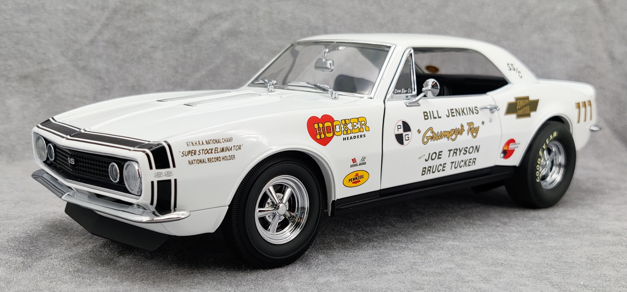 Lane Collectibles "Grumpy's Toy" 1967 Chevy Camaro Super Stock - 1/18 ...