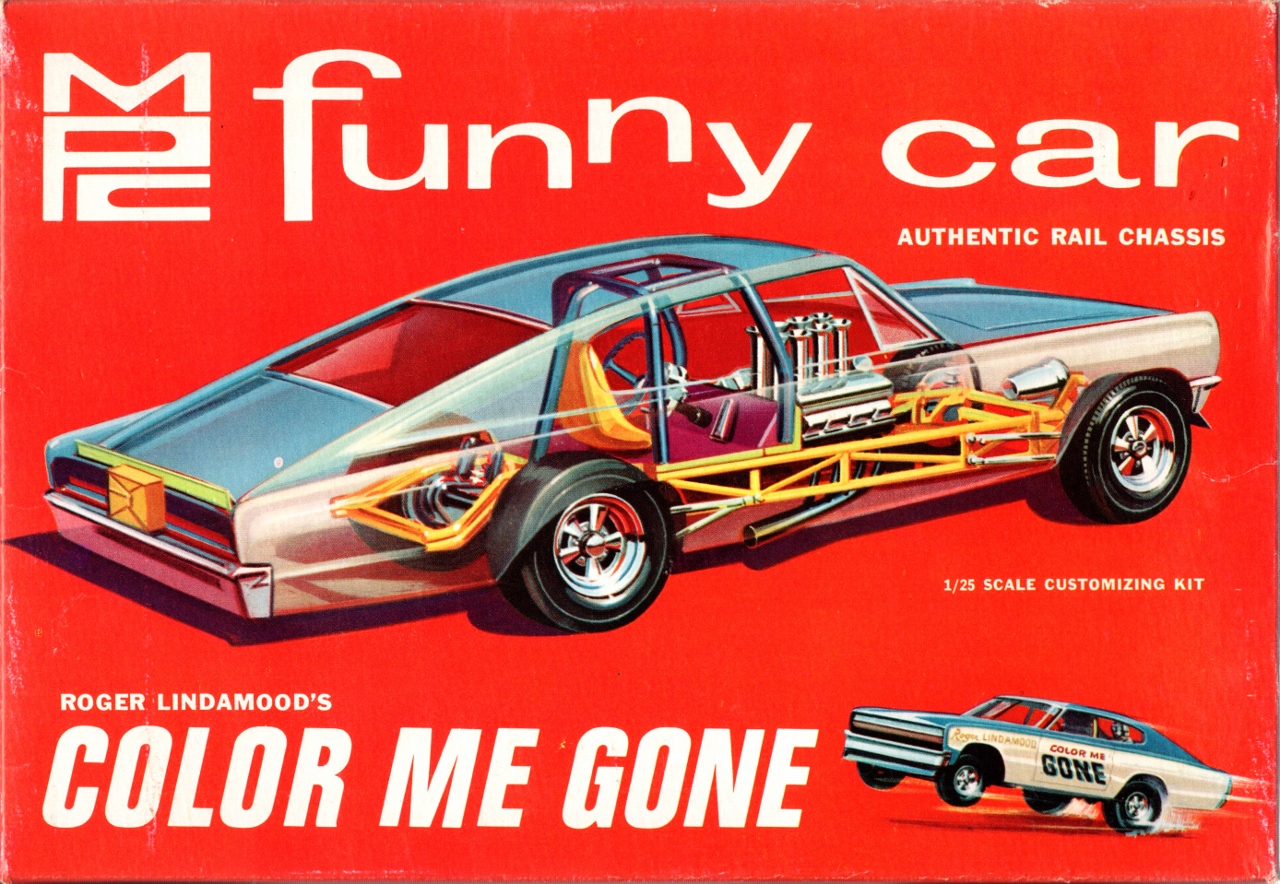 MPC Roger Lindamood "Color Me Gone" 1967 Dodge Charger Funny Car ...