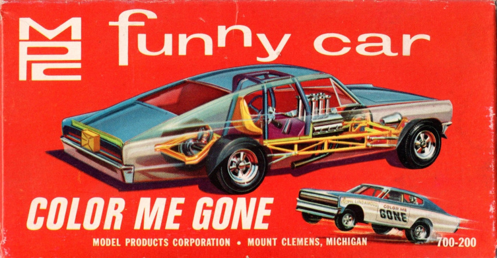 MPC Roger Lindamood "Color Me Gone" 1967 Dodge Charger Funny Car ...