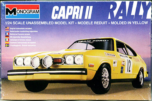 Monogram 1976(?) Mercury Capri II Rally - Spotlight Hobbies